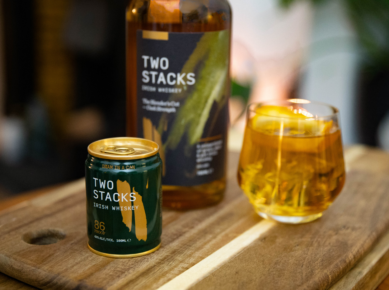 Double Irish Cream Liqueur - 17.5% 70cl – Two Stacks Whiskey